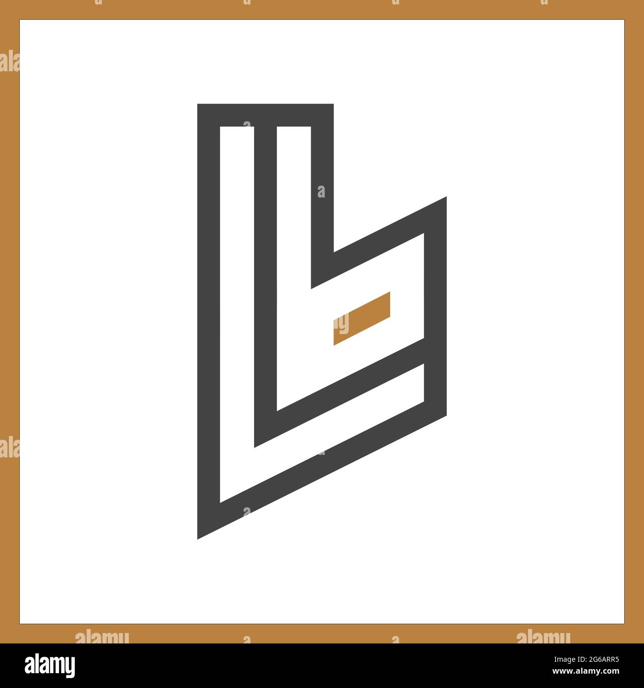 Alphabet Initials logo BL, LB, B and L Stock Vector Image & Art - Alamy