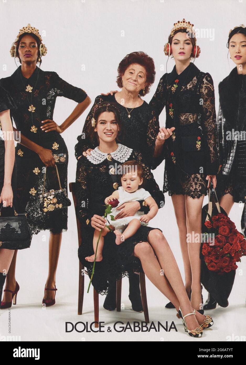 Dolce & gabbana ad hi-res stock photography and images - Alamy