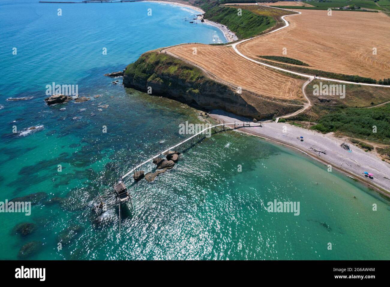The Punta Aderci Nature Reserve. It offers one of the most beautiful ...