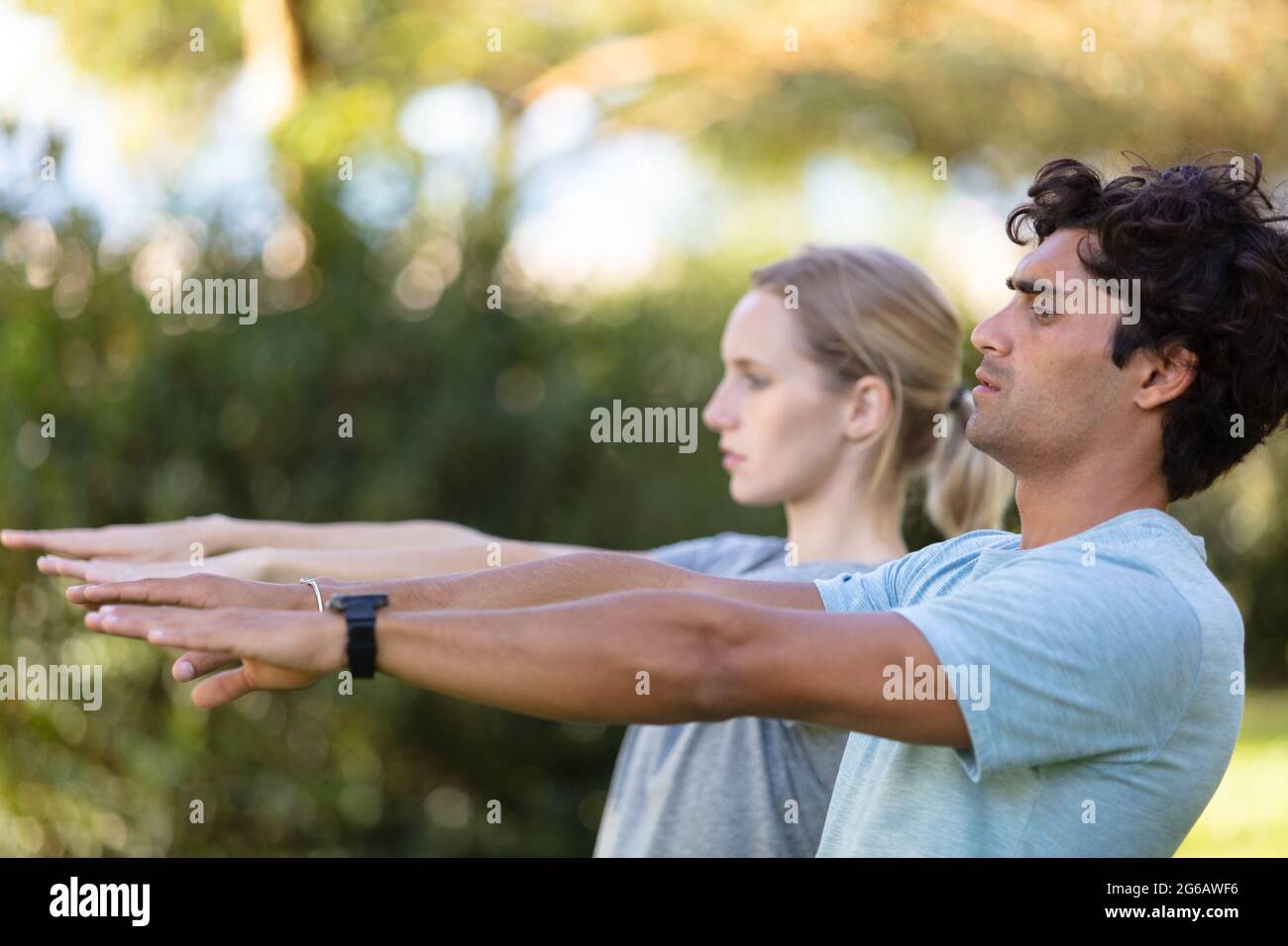 Teaches yoga hi-res stock photography and images - Alamy