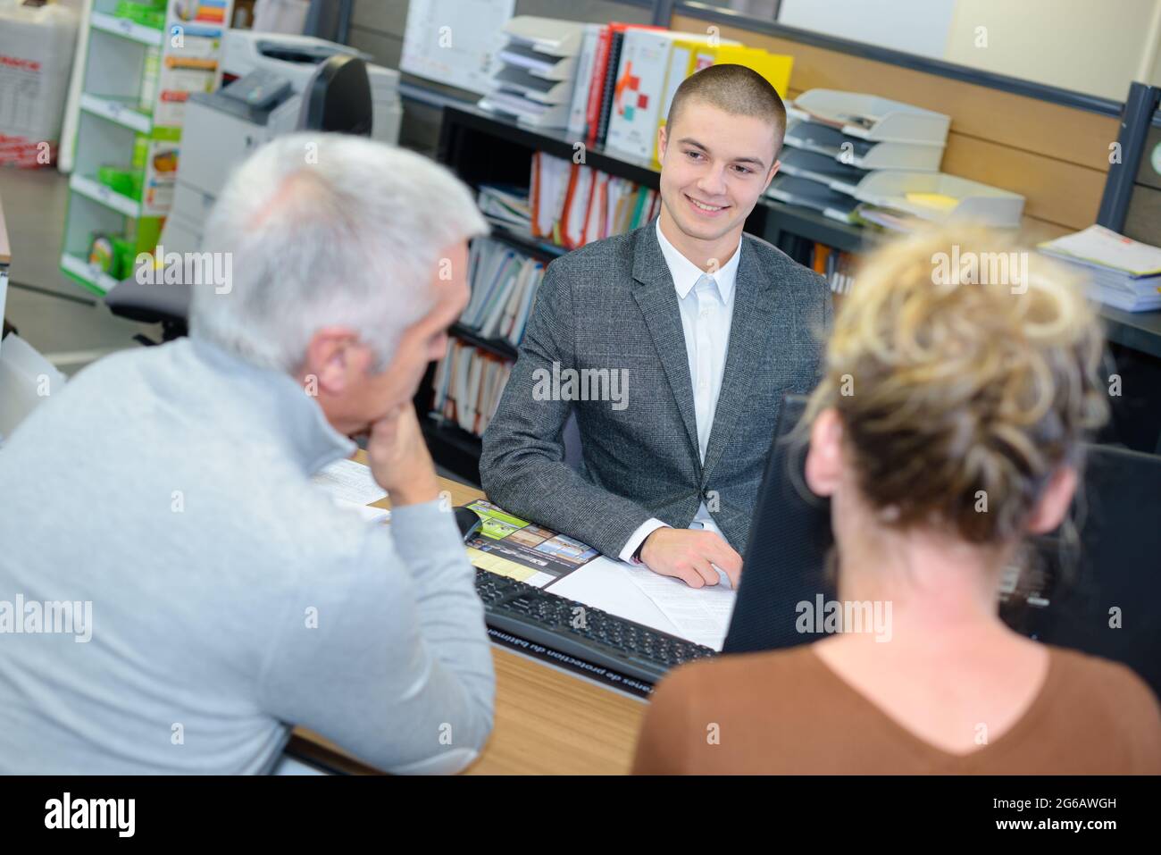 Customers Placing Their Order High Resolution Stock Photography and ...