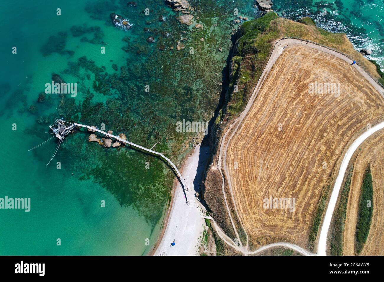 The Punta Aderci Nature Reserve. It offers one of the most beautiful ...