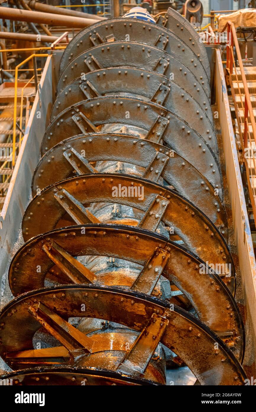 Iron ore processing hi-res stock photography and images - Alamy