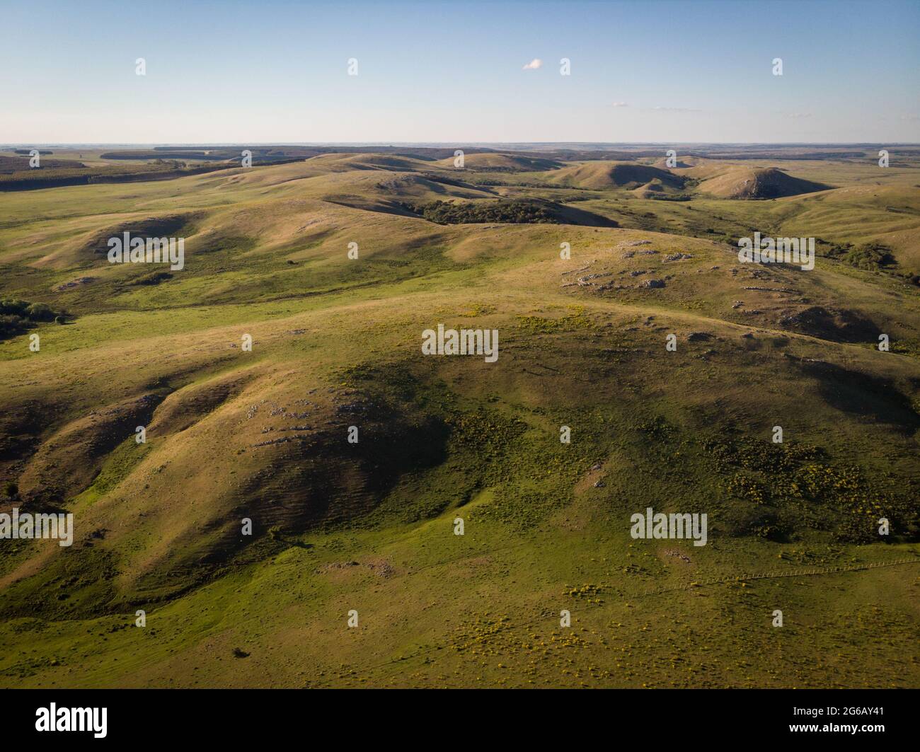 Wavy grass aerial hi-res stock photography and images - Alamy