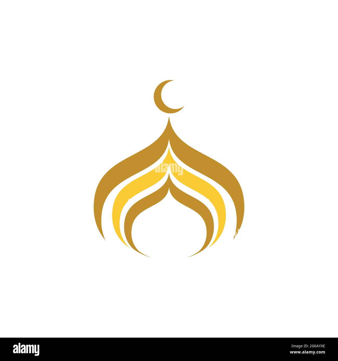 Mosque symbol icon vector Illustration design template Stock Vector ...