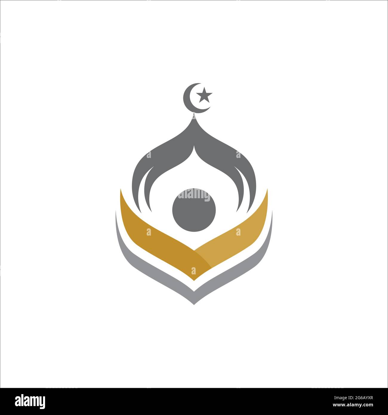 Mosque symbol icon vector Illustration design template Stock Vector ...