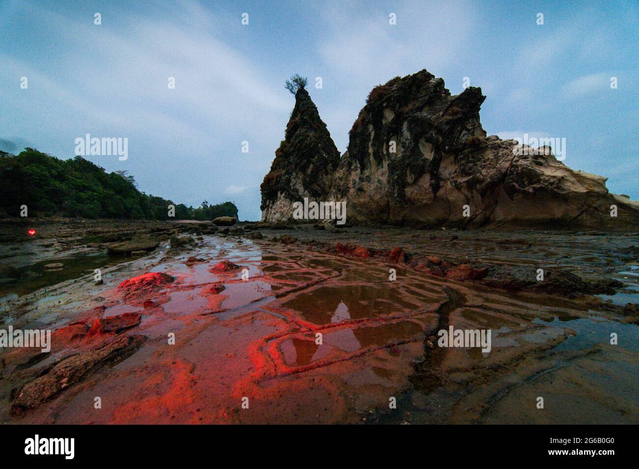 Rock quarry at South of Bandung West Java Indonesia Stock Photo - Alamy