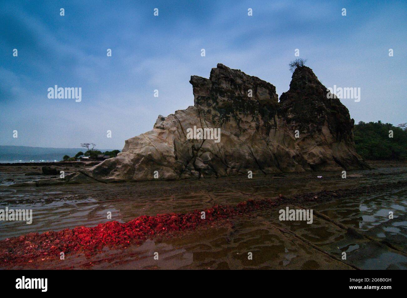 Rock quarry at South of Bandung West Java Indonesia Stock Photo - Alamy