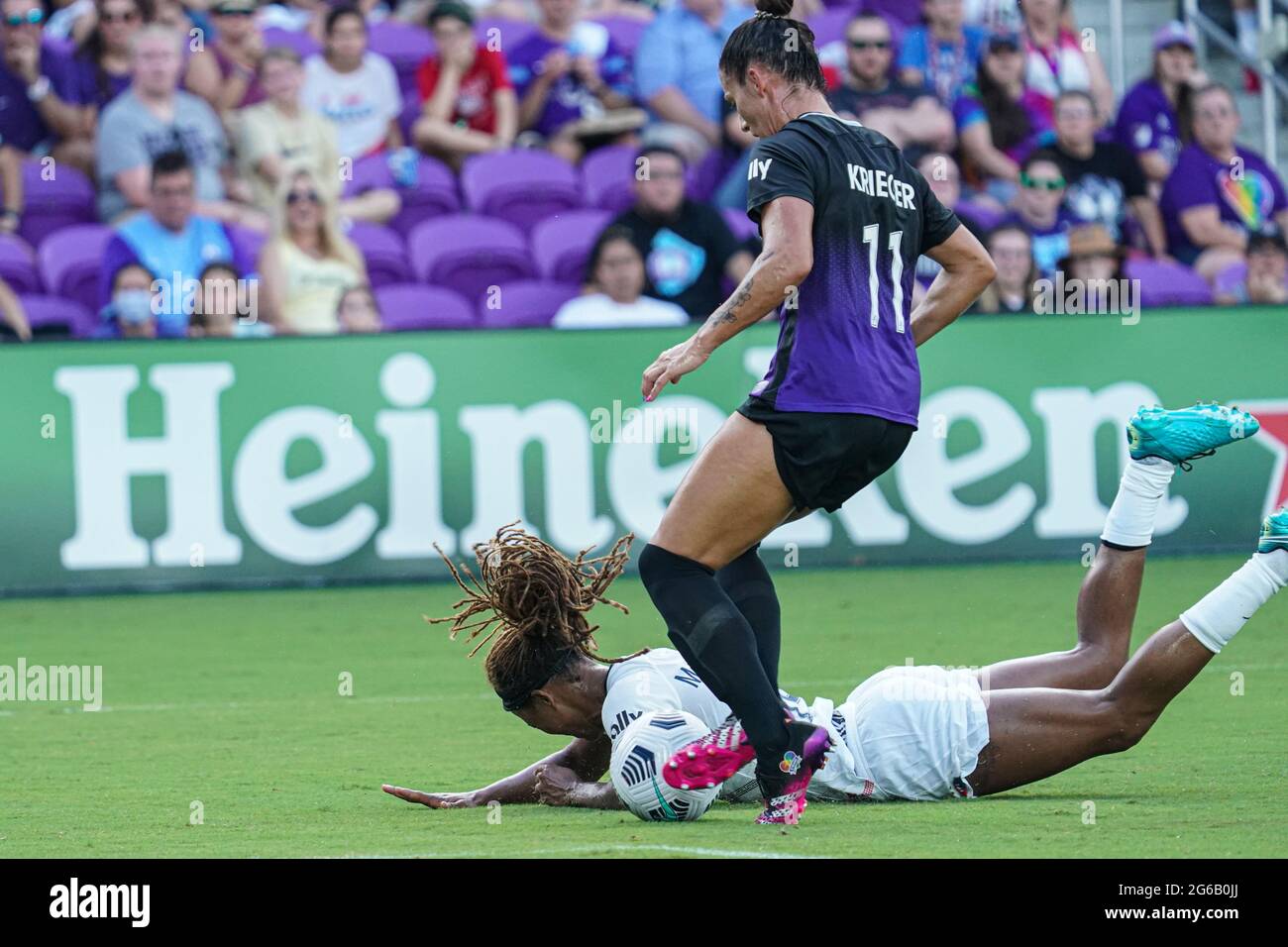 Orlando, Florida, USA, July 4, 2021, North Carolina Courage Jessica ...