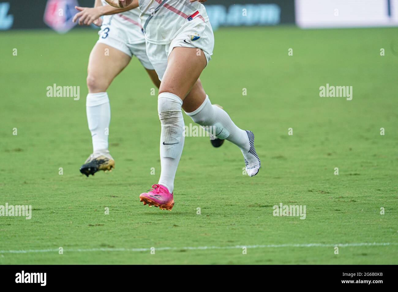 Orlando, Florida, USA, July 4, 2021, North Carolina Courage's Merrit ...