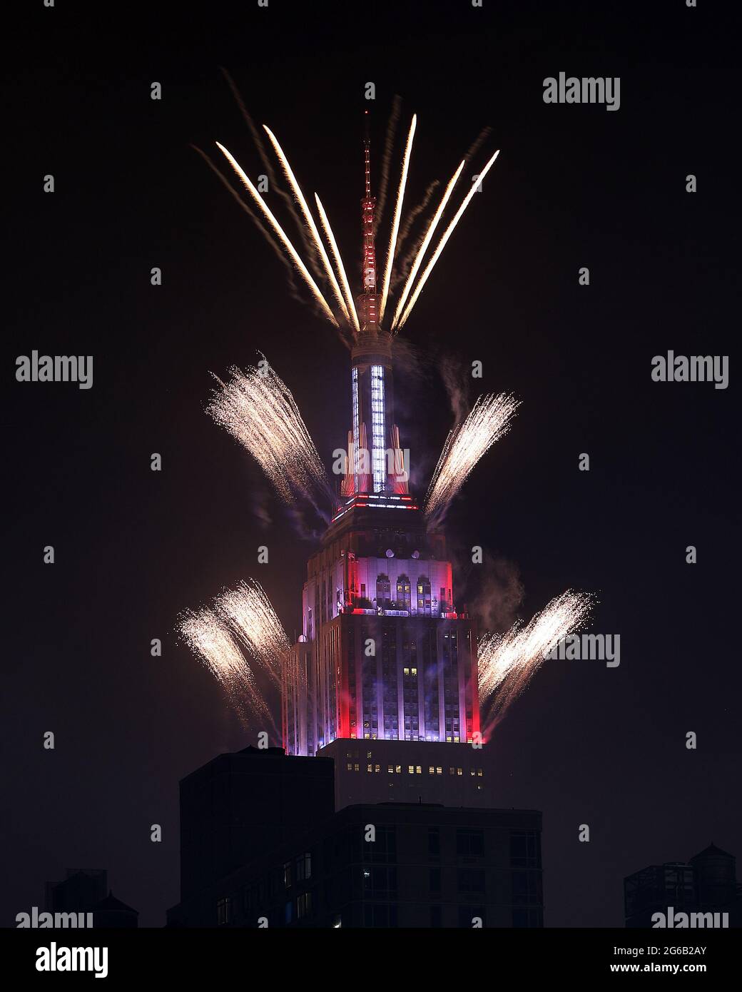 New York, New York, USA. 4th July, 2021. The 2021 Macy's Fireworks Over ...