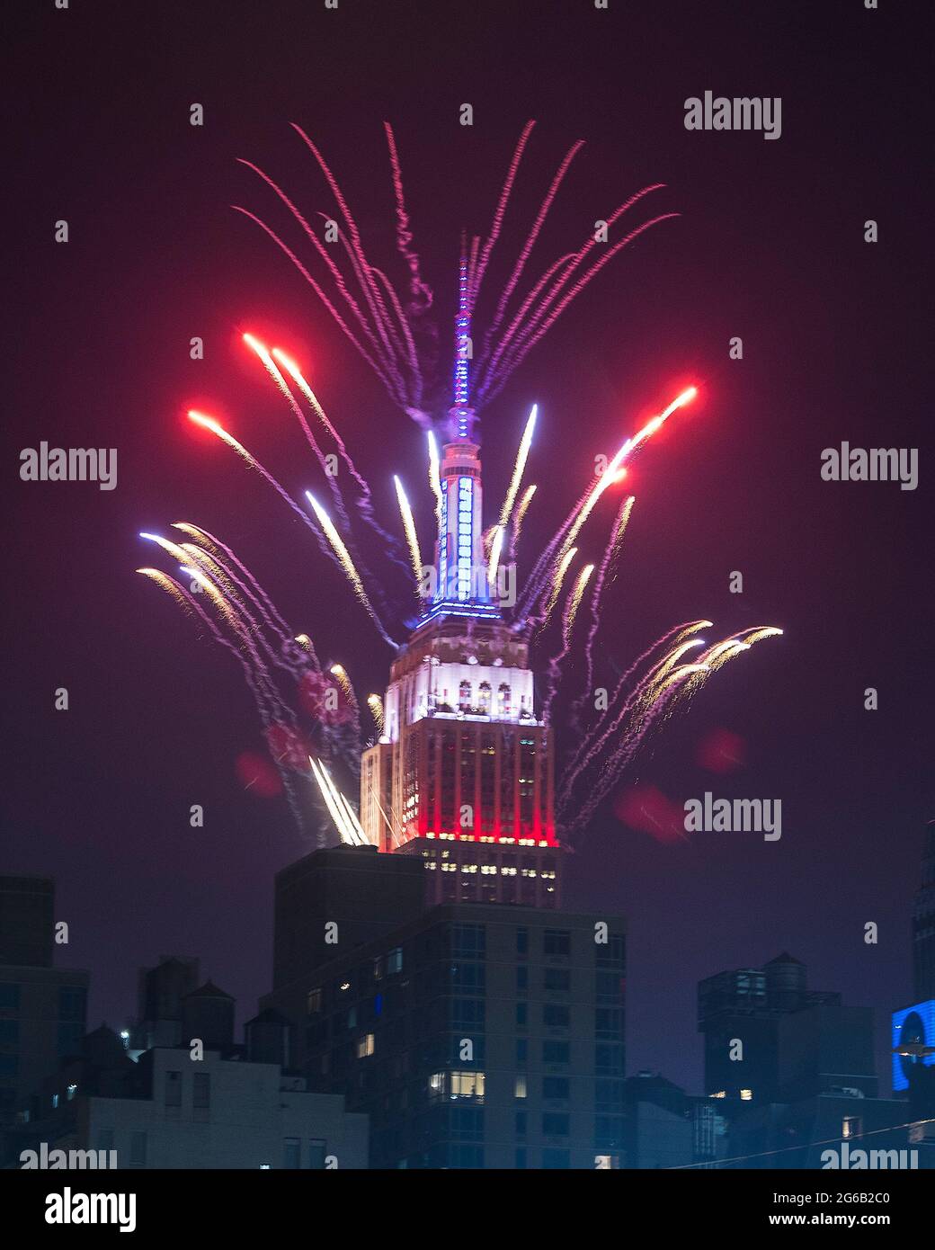 New York, New York, USA. 4th July, 2021. The 2021 Macy's Fireworks Over ...