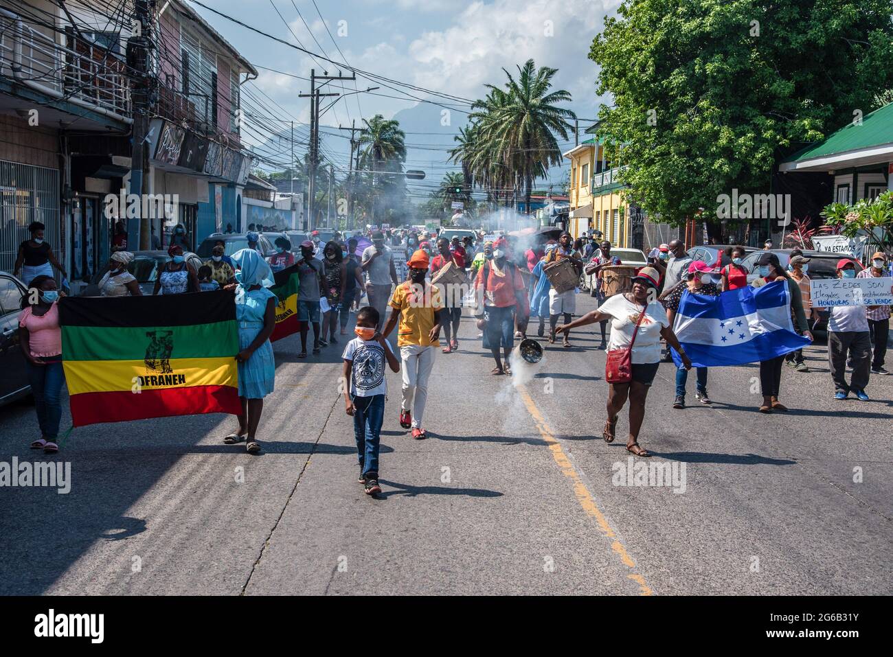 Black Honduran People