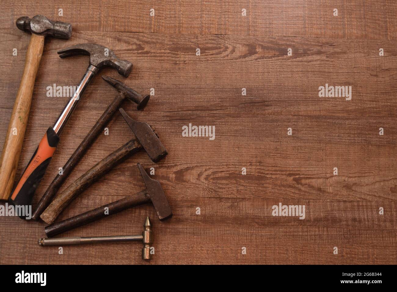 Set of hammers hi-res stock photography and images - Alamy