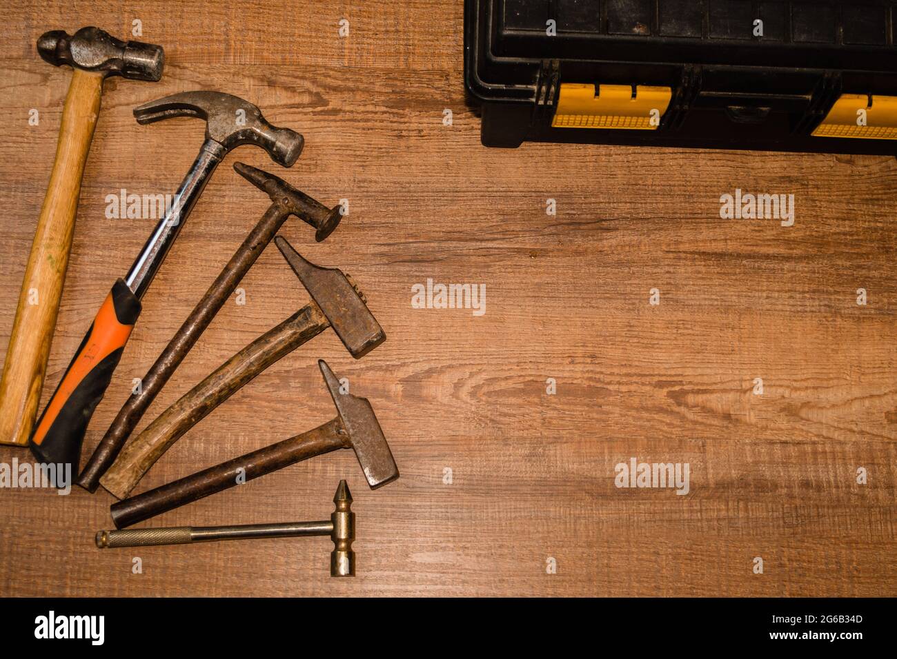 Set of hammers hi-res stock photography and images - Alamy