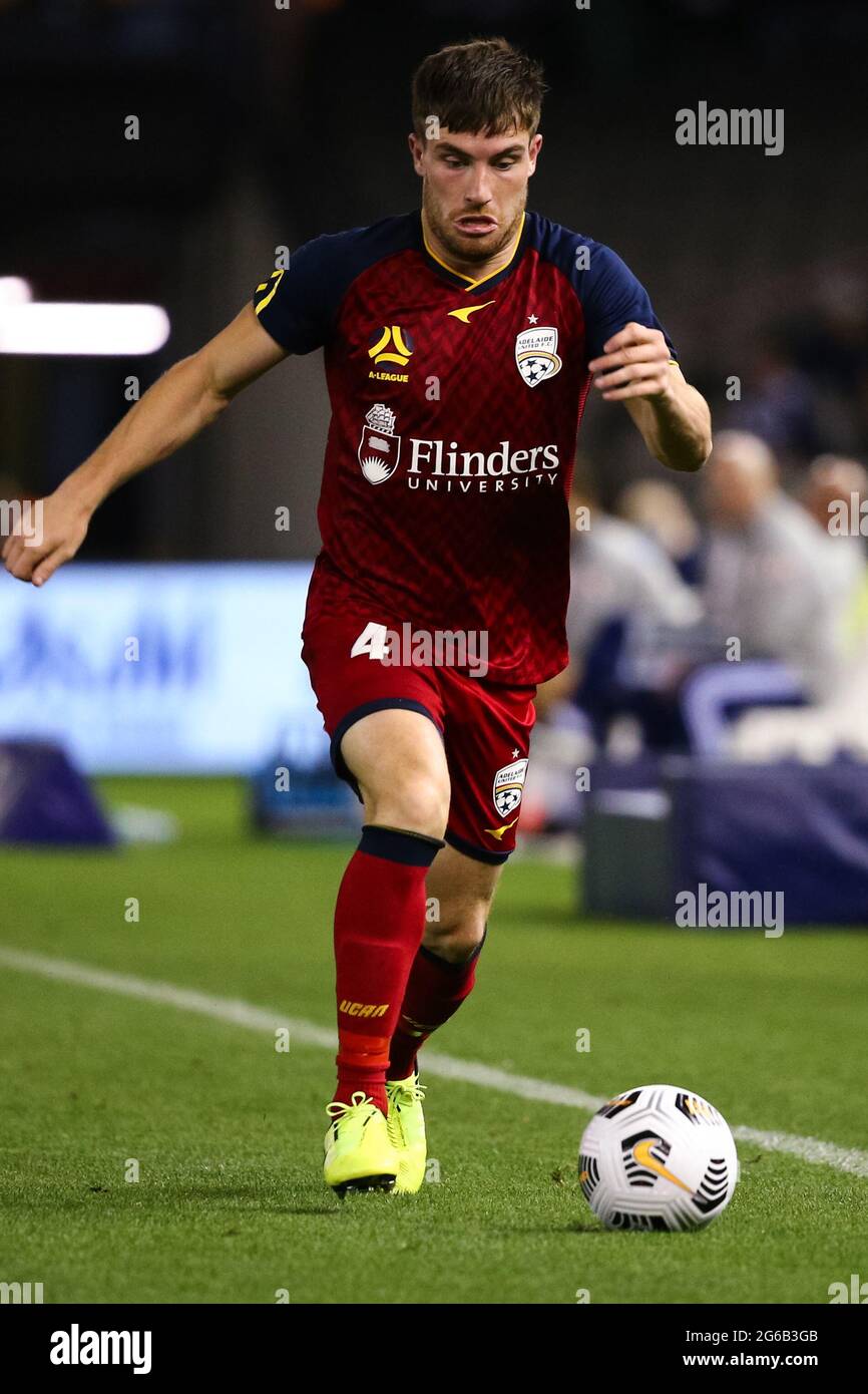 MELBOURNE, AUSTRALIA - MARCH 13: Jacob Butterfield of Melbourne Victory ...
