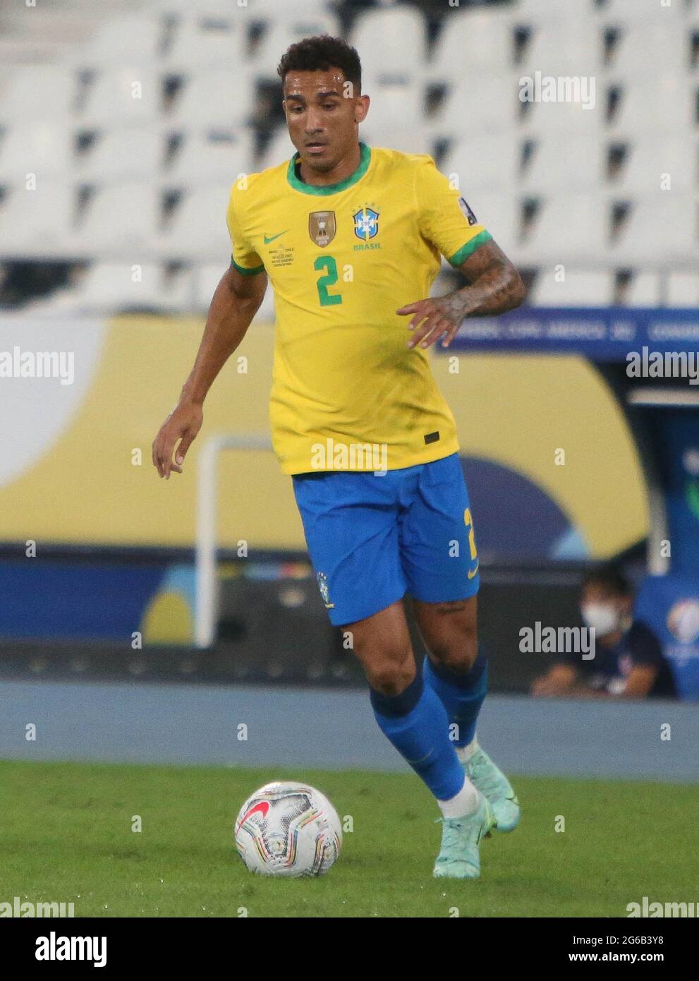 Danilo during the Copa America 2021, quarter final football match ...