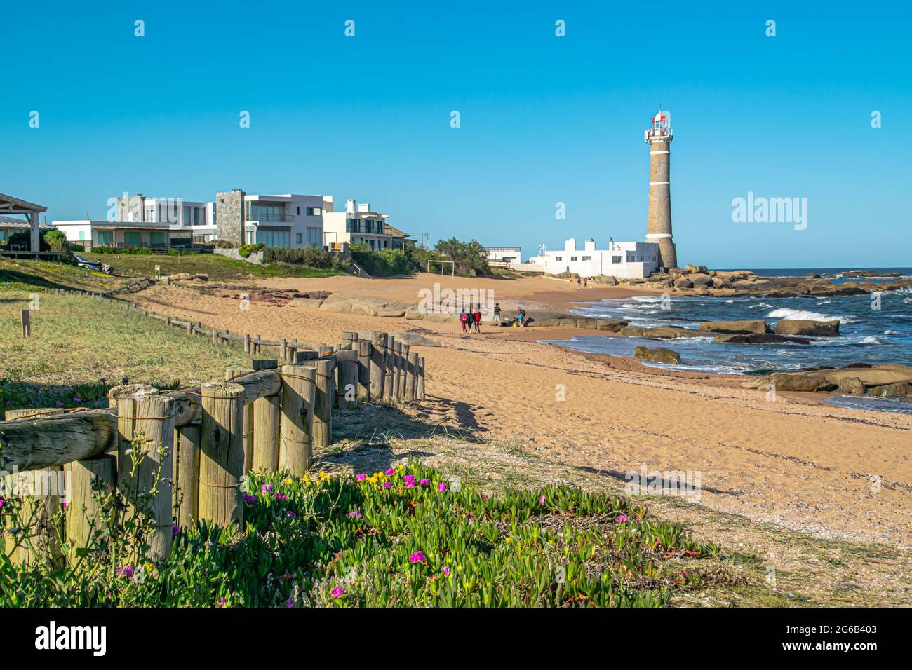 Jose Ignacio lighthouse in Maldonado, Uruguay Stock Photo - Alamy