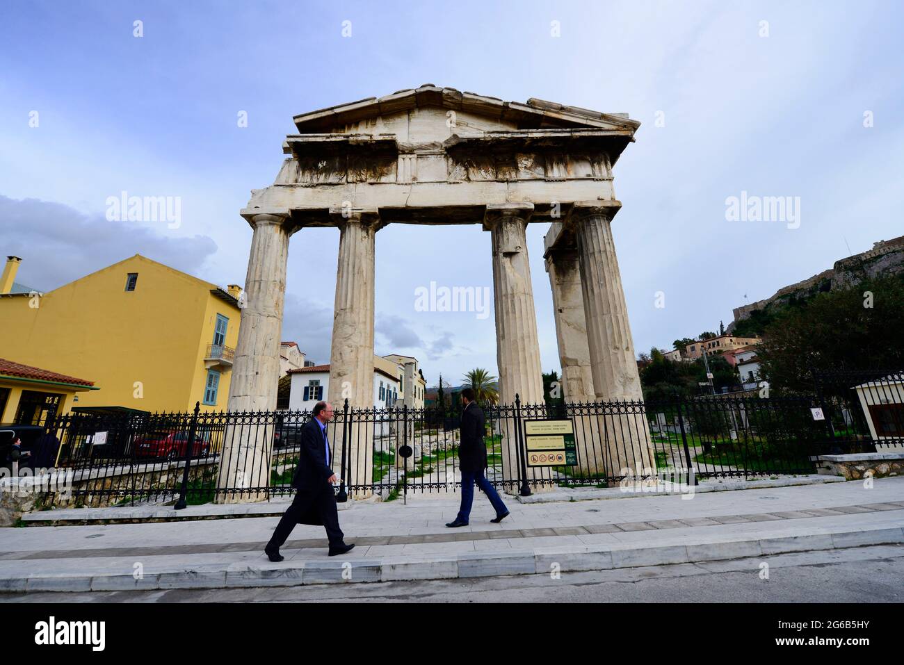 Gate Of Athena Archegetis High Resolution Stock Photography and Images ...