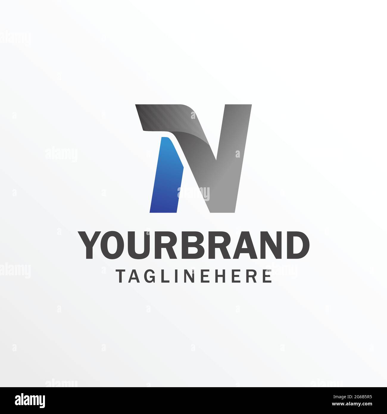 Modern vector graphics for symbols, alphabet fonts, Letter N. Alphabet ...