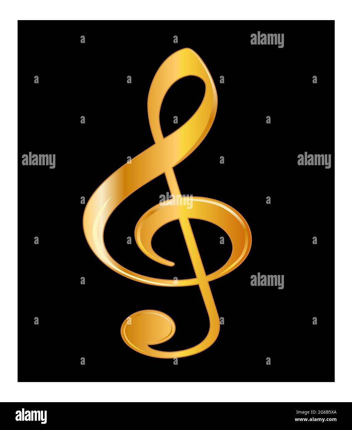 Viola clef Cut Out Stock Images & Pictures - Alamy