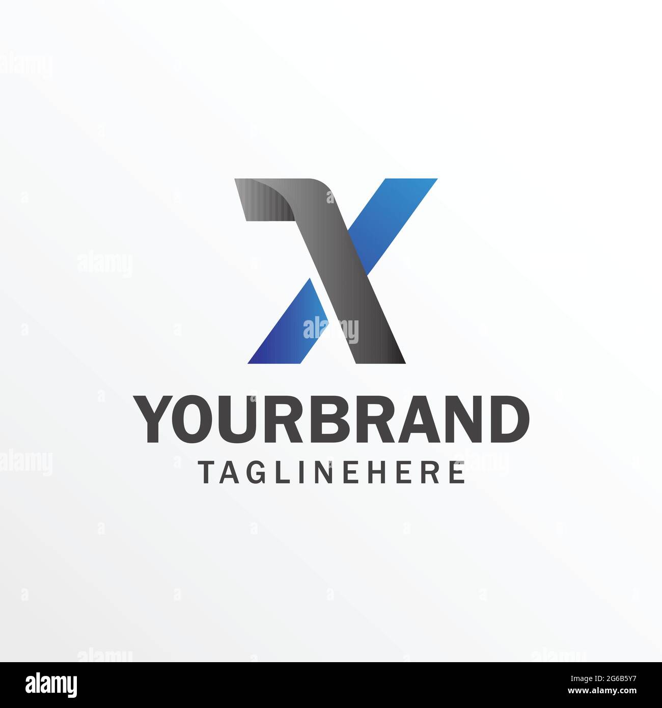 Letter X logo icon design template elements Stock Vector Image & Art ...