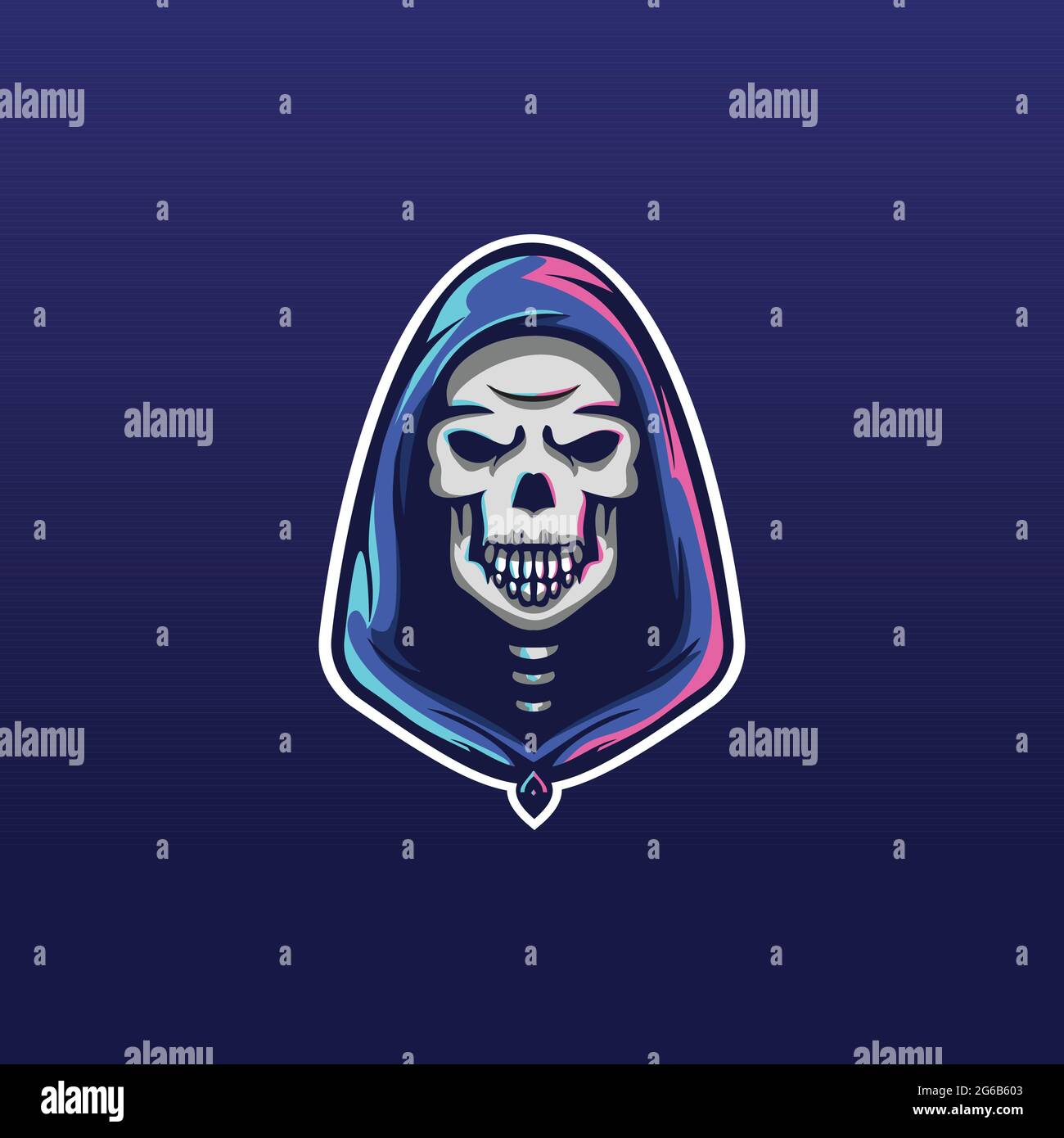 Skeleton Logo Design Template