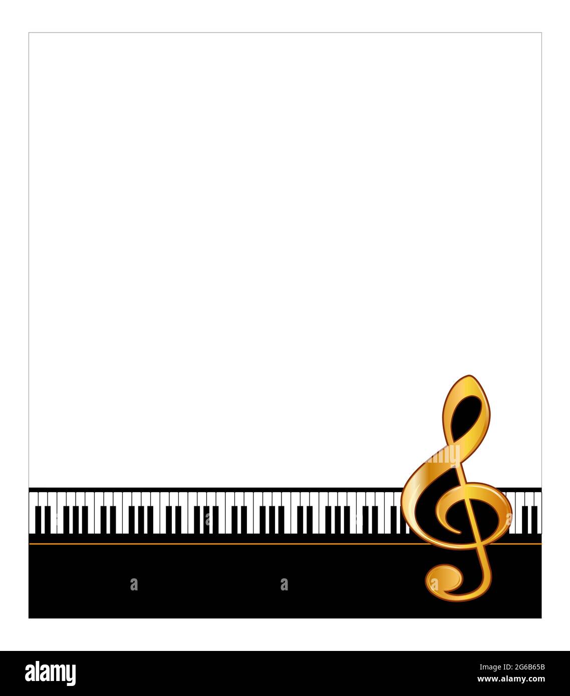 Piano Music Borders And Frames