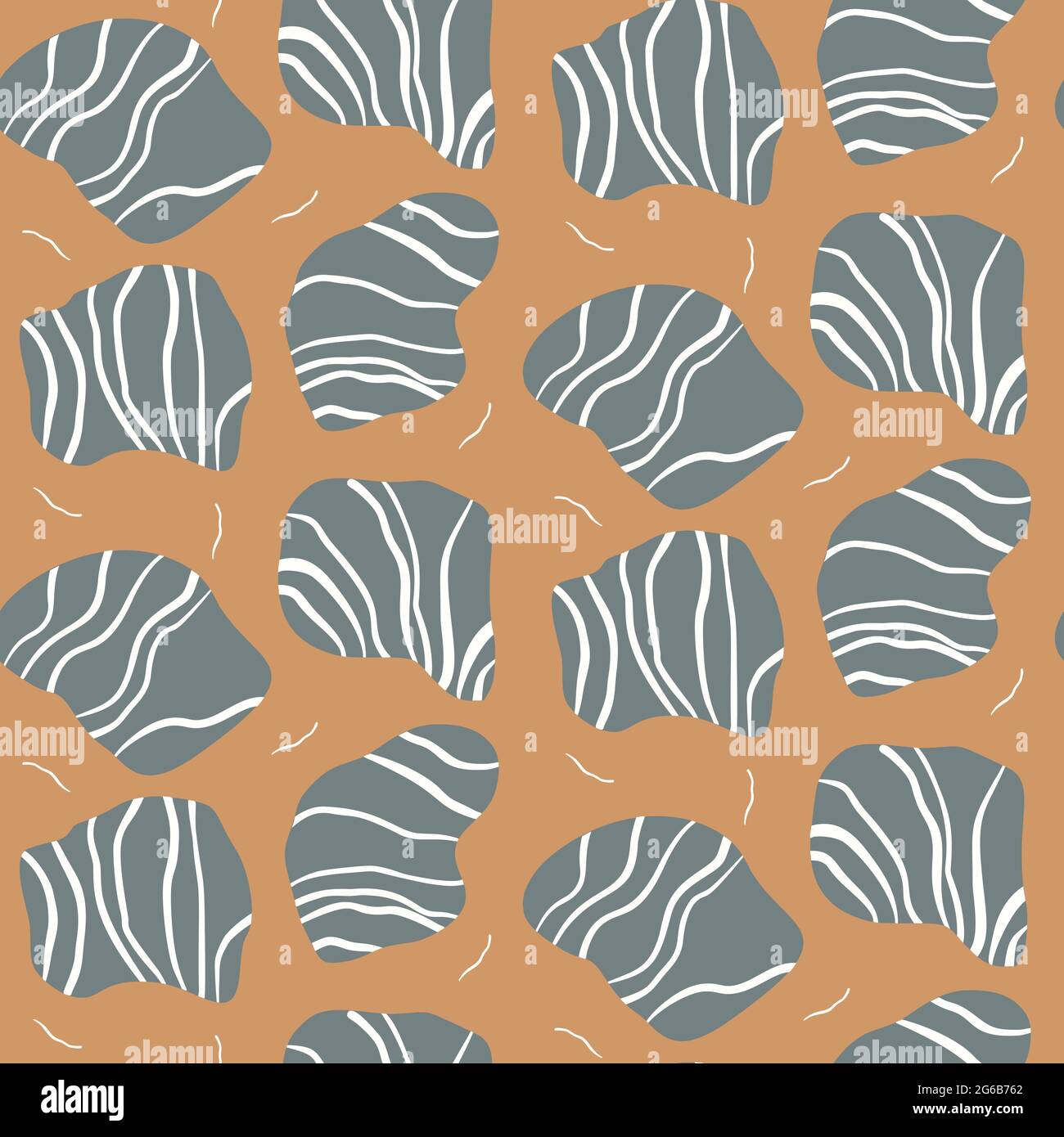 Seamless background gender neutral pattern. Whimsical minimal earthy 2 ...