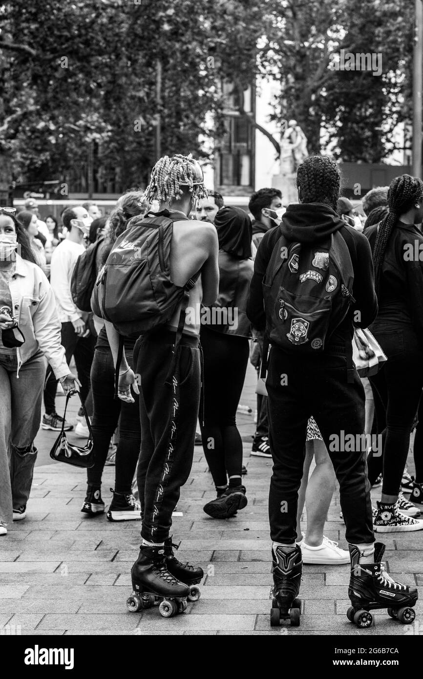 England 2021 football Black and White Stock Photos & Images - Alamy