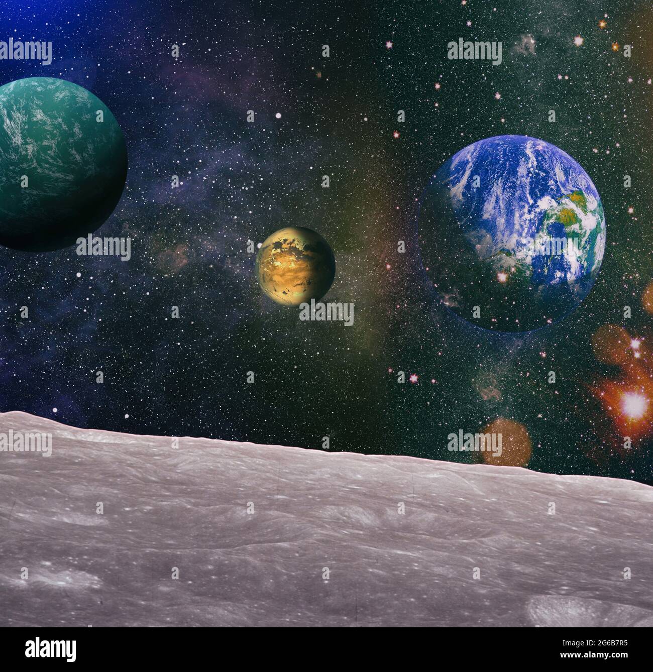 Nasa Earth Horizon From Moon