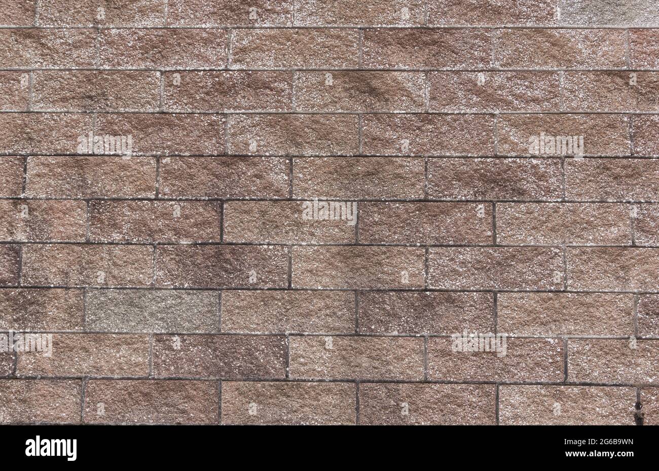 A fragment of the walls of the house are covered with ceramic tiles ...