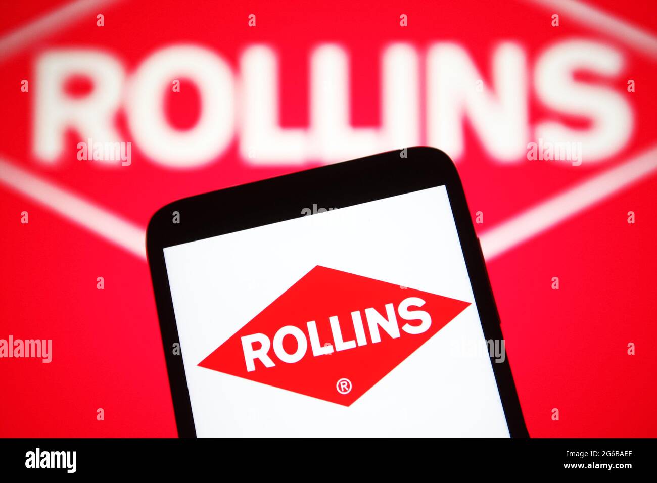 Rollins logo hi-res stock photography and images - Alamy