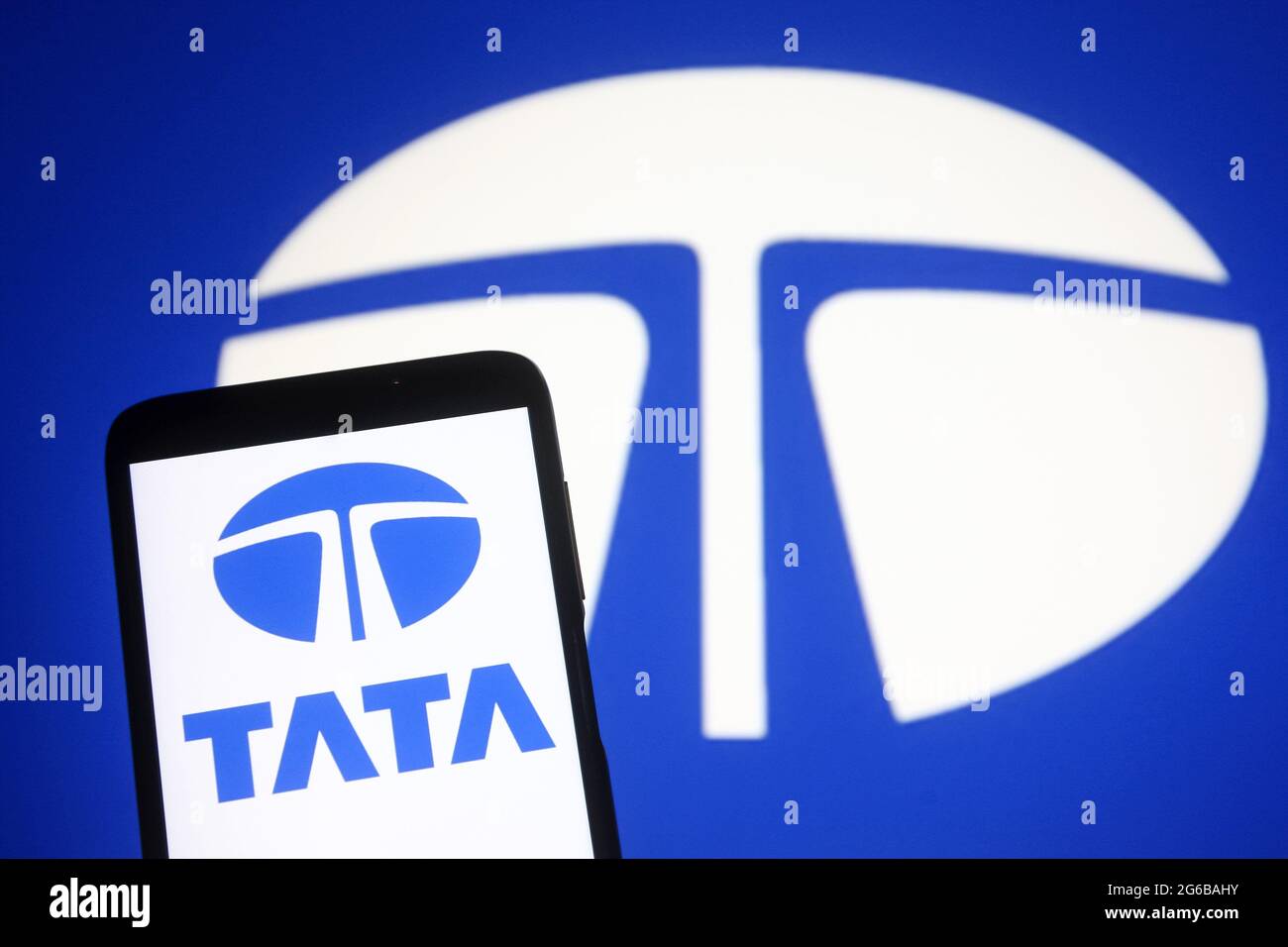 Tata group logo hi-res stock photography and images - Alamy