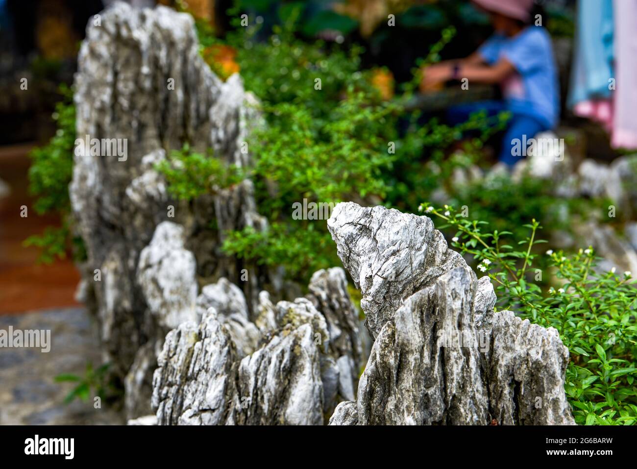 Chinese pavilion rockery garden in hi-res stock photography and images ...