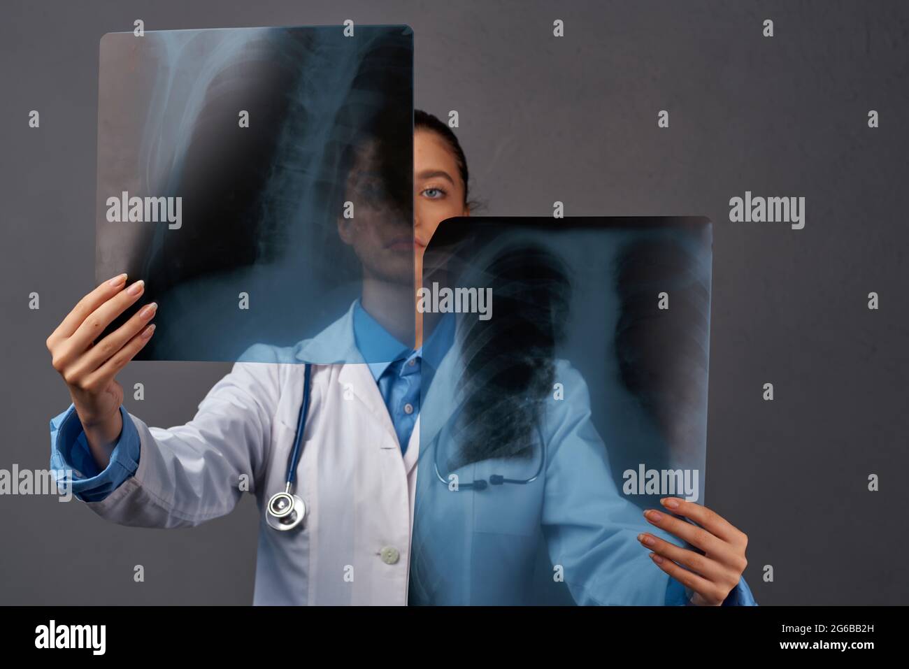 doctor radiologist x-rays research professional Stock Photo - Alamy