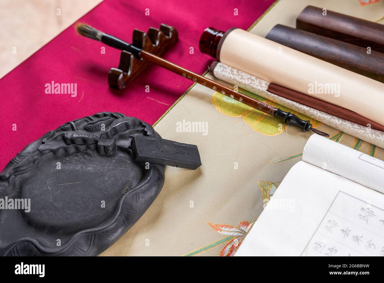 Four treasures of study hi-res stock photography and images - Alamy