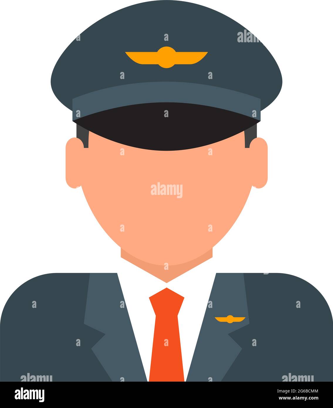 Pilot uniform illustration hi-res stock photography and images - Alamy