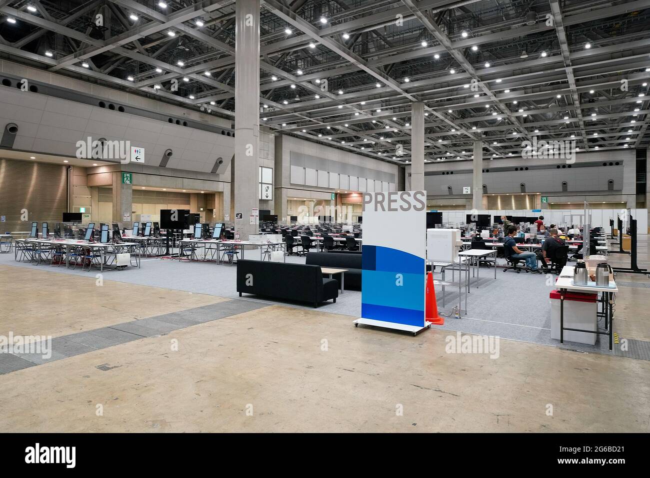 Tokyo, Japan. 5th July, 2021. A general view of the Tokyo 2020 ...