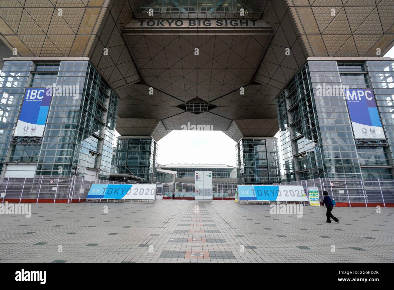 Tokyo, Japan. 5th July, 2021. A general view of the Tokyo 2020 ...