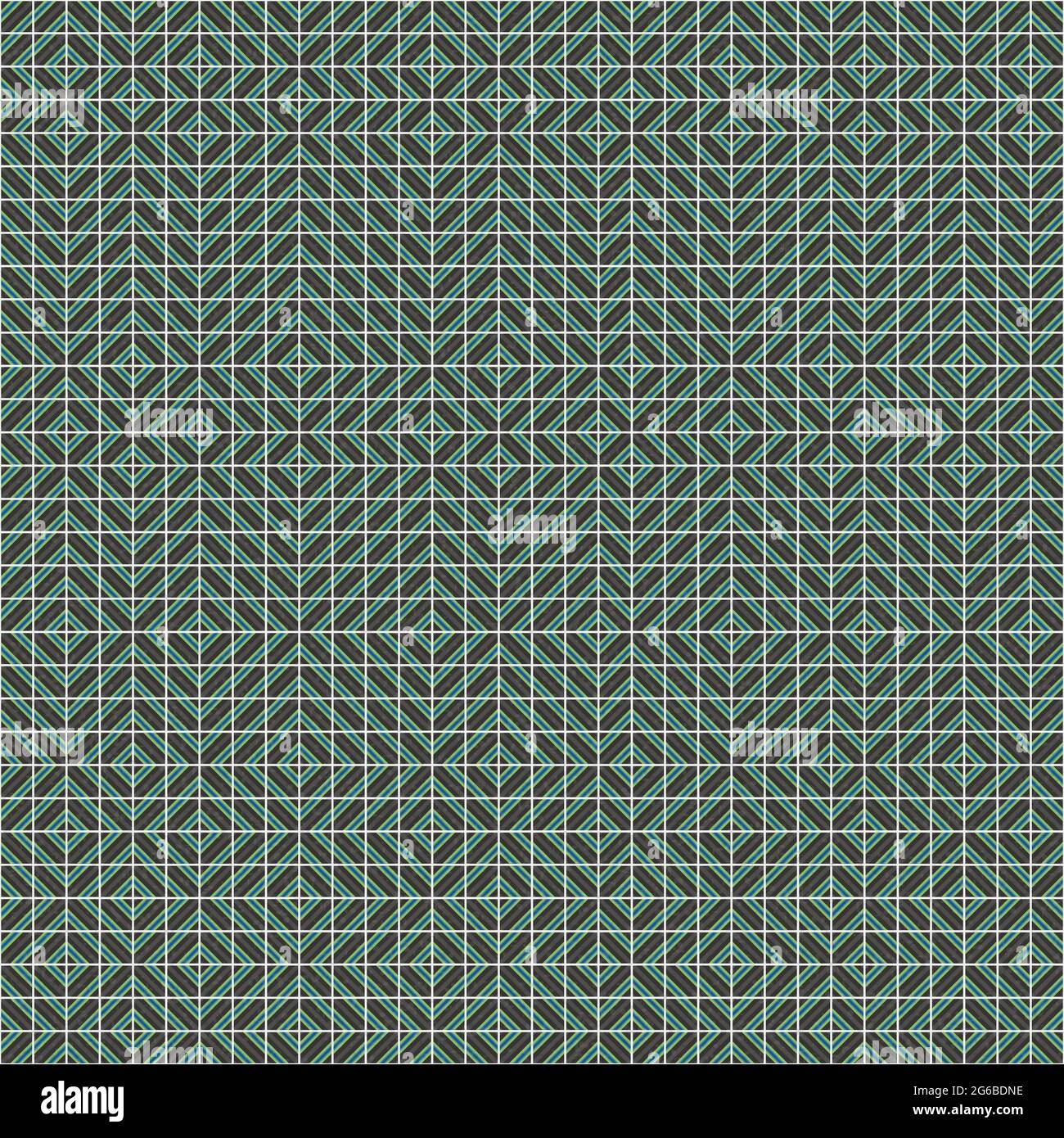 Abstract Geometrical generative computational art illustration Stock ...