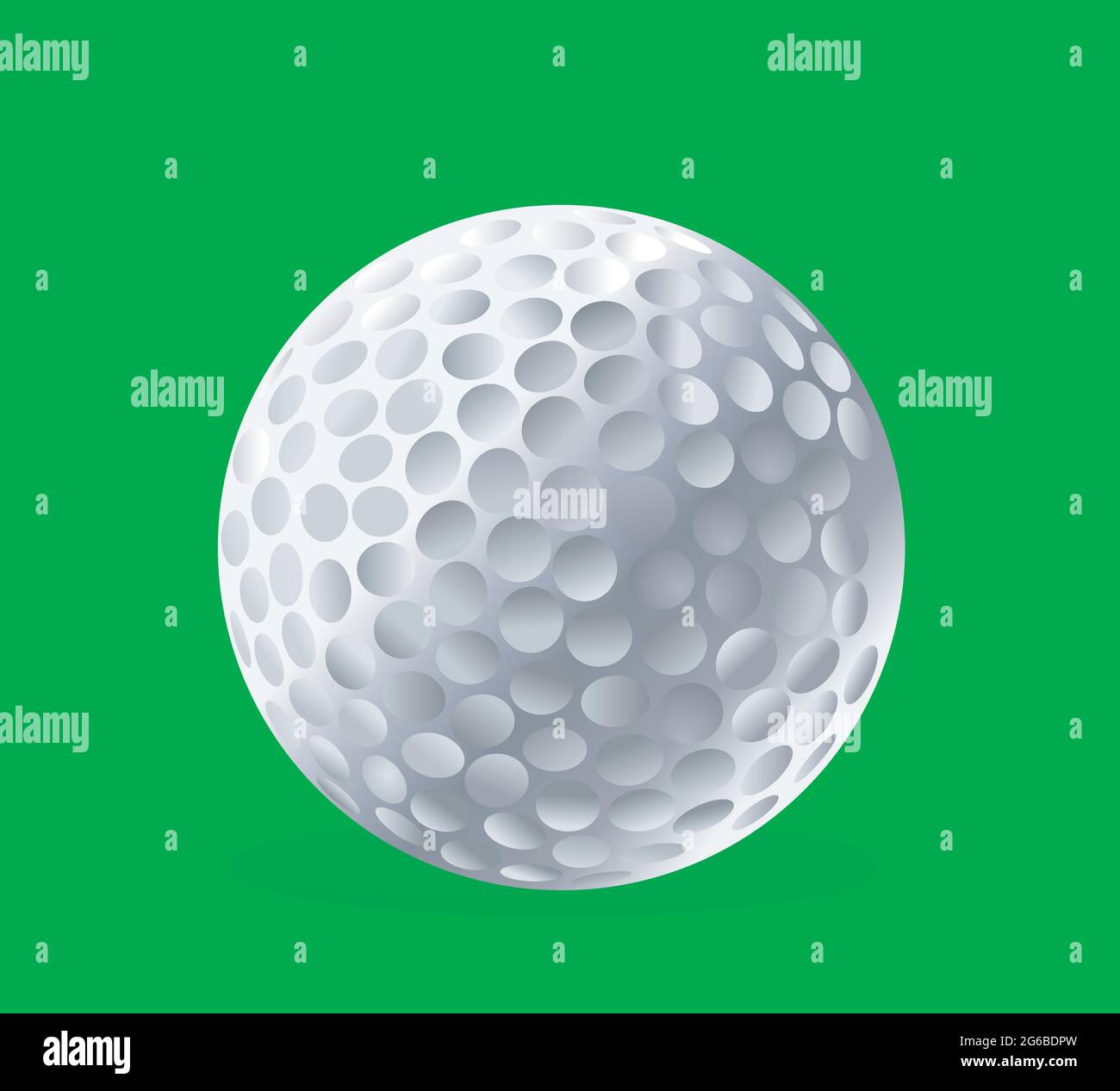Golf Ball Vector Illustration Stock Vector Image And Art Alamy