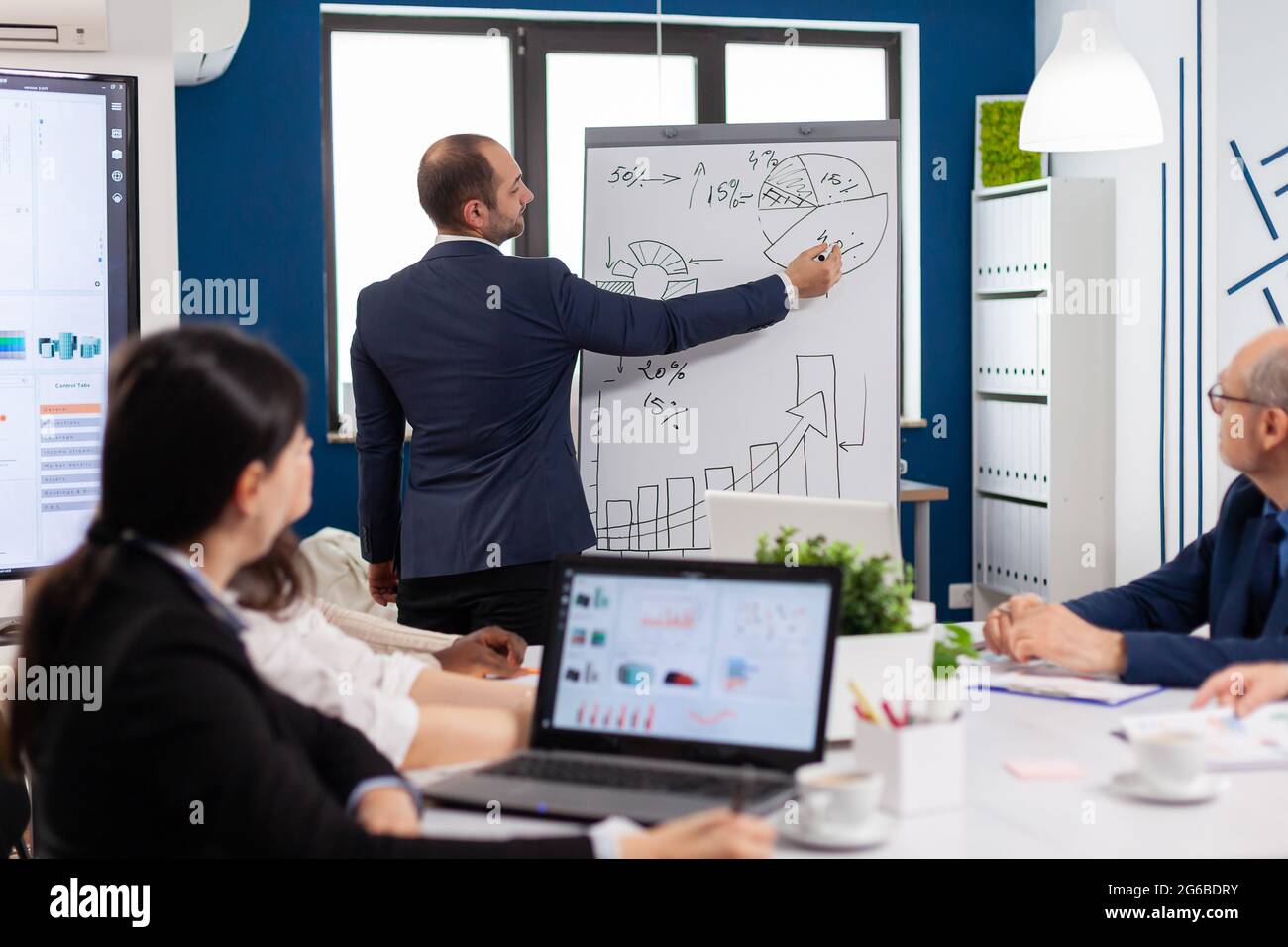 Professional business coache company leader hi-res stock photography ...