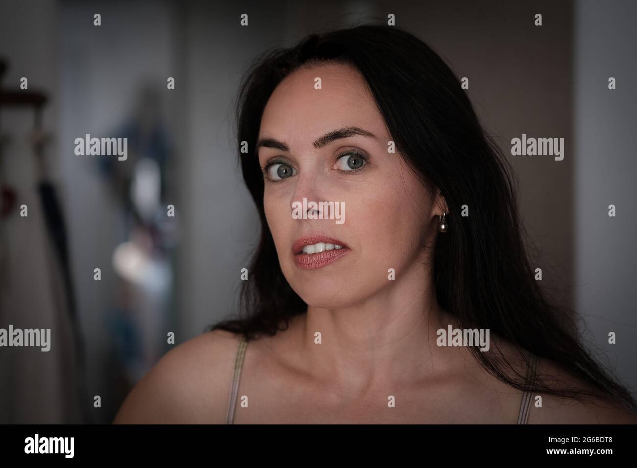 Woman with beautiful long hair hi-res stock photography and images - Alamy