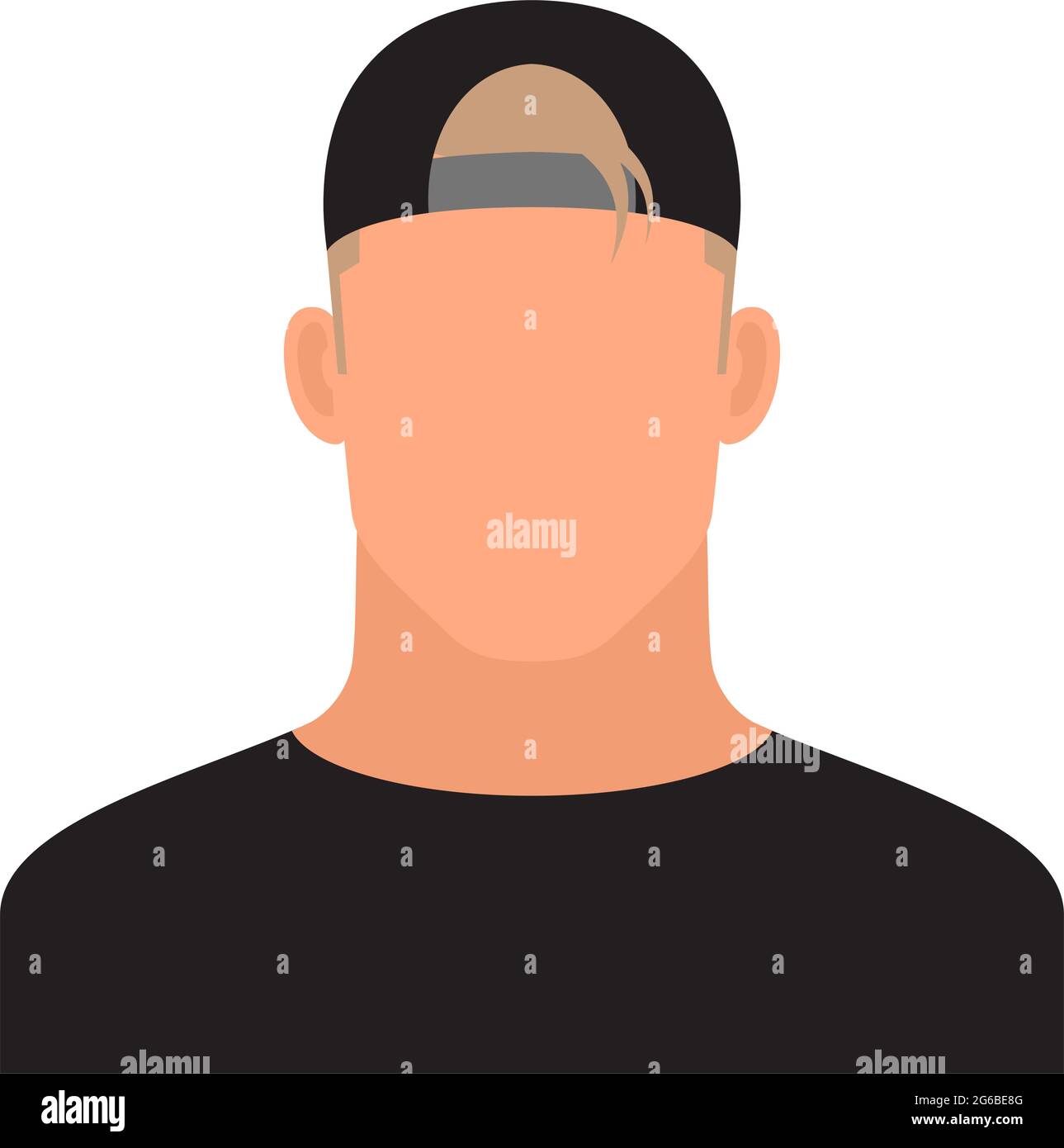Young guy avatar icon vector isolated on white background Stock Vector ...