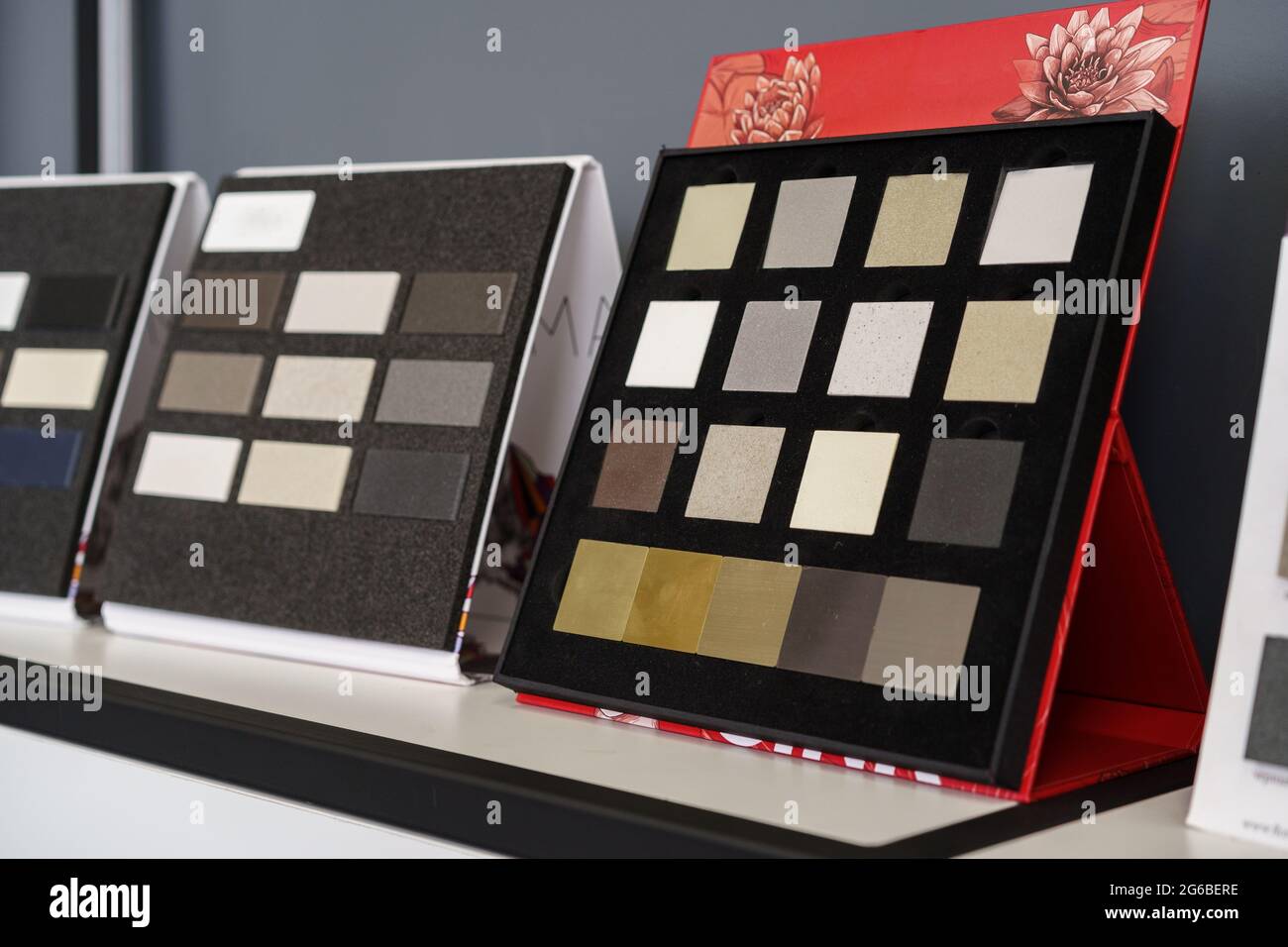 Artificial stone sample kitchen hi-res stock photography and images - Alamy