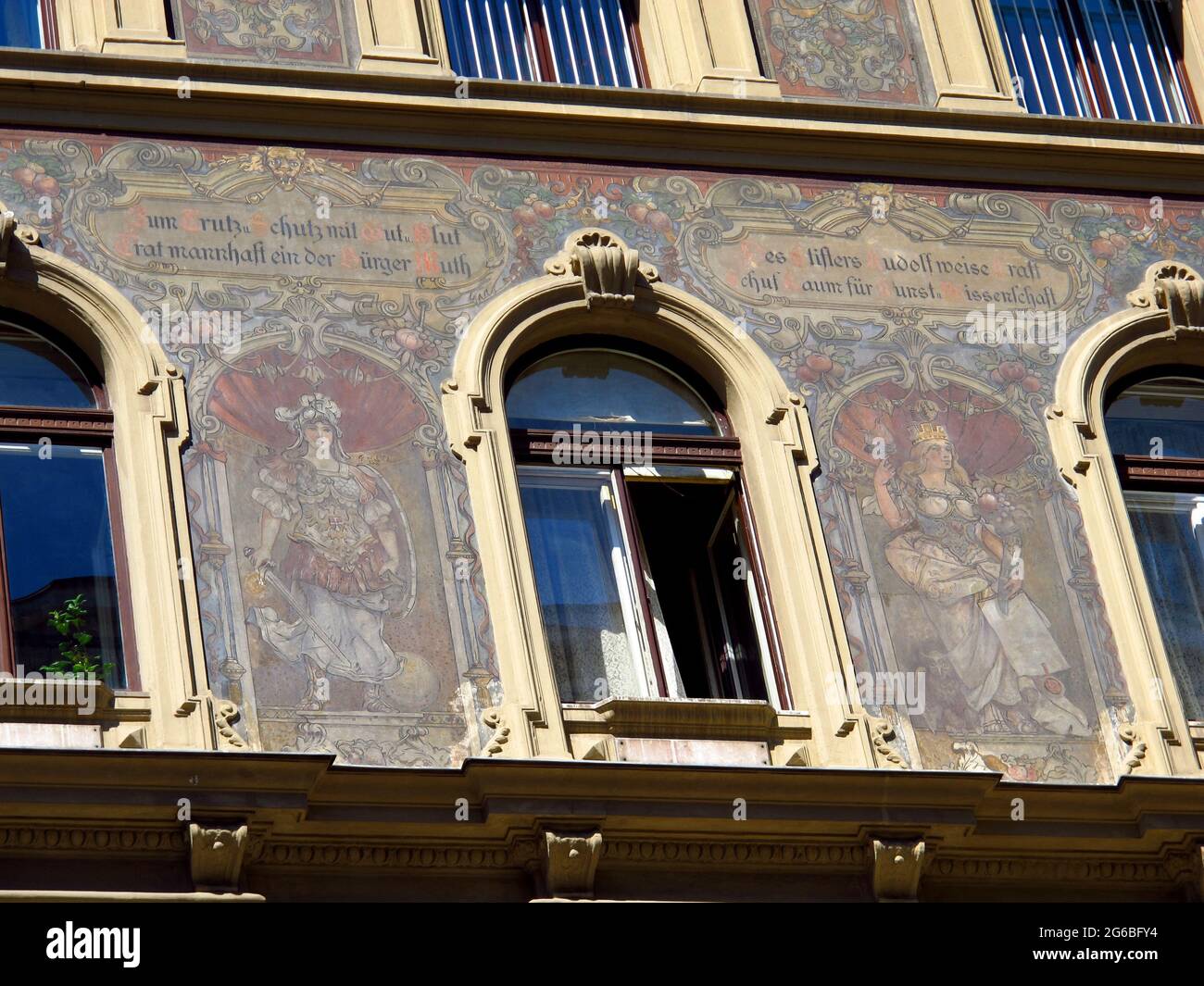 The house in center of Vienna, Austria Stock Photo - Alamy