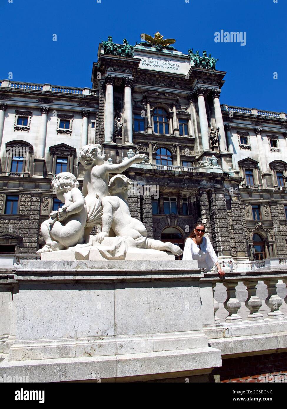 Imperial palace Hofburg in Vienna, Austria Stock Photo - Alamy