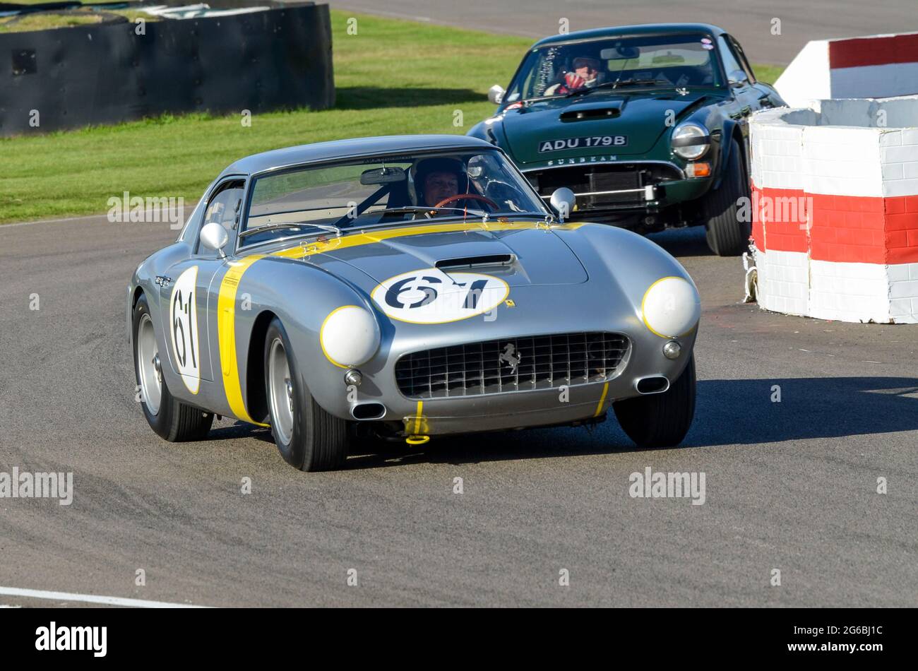 Ferrari 250 GT SWB Competition classic sports car, vintage racing car ...