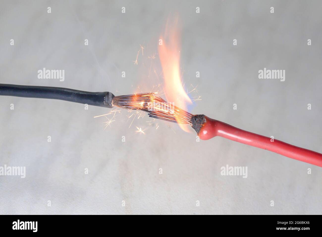 Electrical Wires Sparking